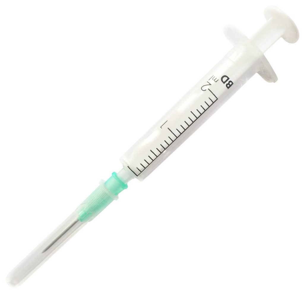 BD Discardit Syringe with Needle - 2ml 21g 5/8" - MedicalXpress
