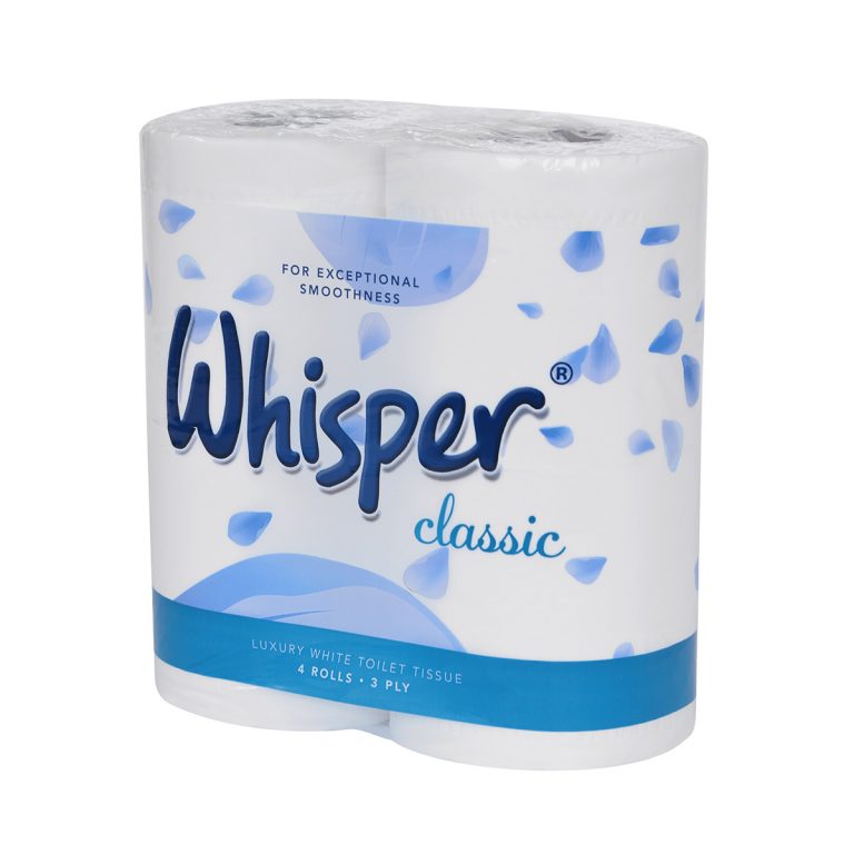 Whisper Premium Toilet Roll - 40 Pack - MedicalXpress