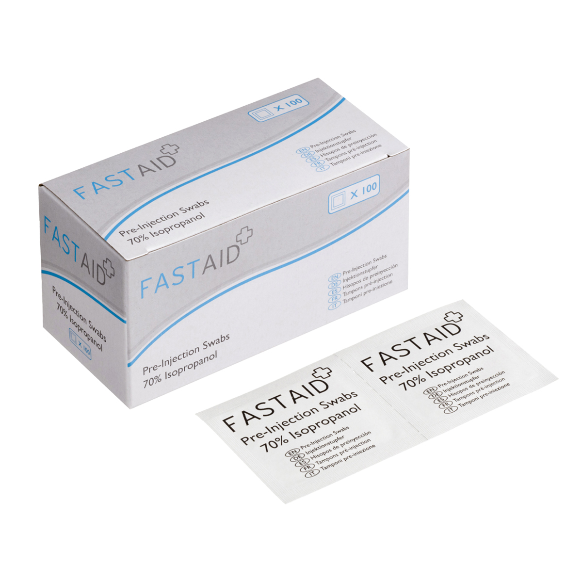 Fast Aid Pre–Injection Swabs - Skin Preparation - MedicalXpress