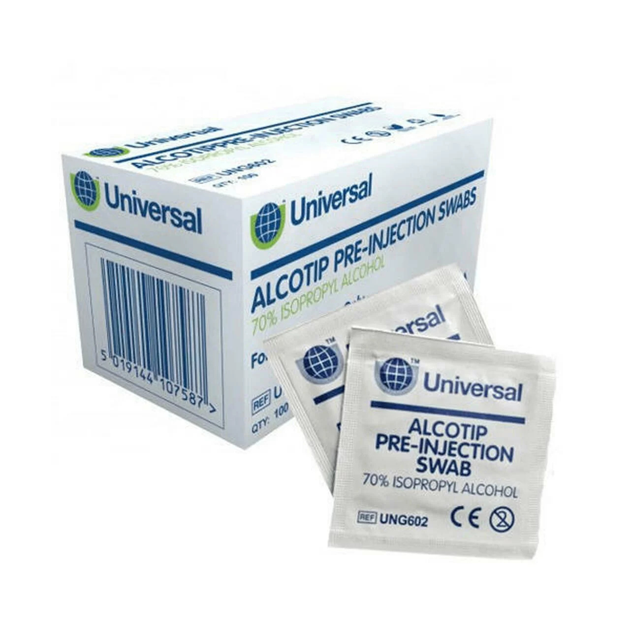 Alcotip Pre–Injection Swabs - Med Express