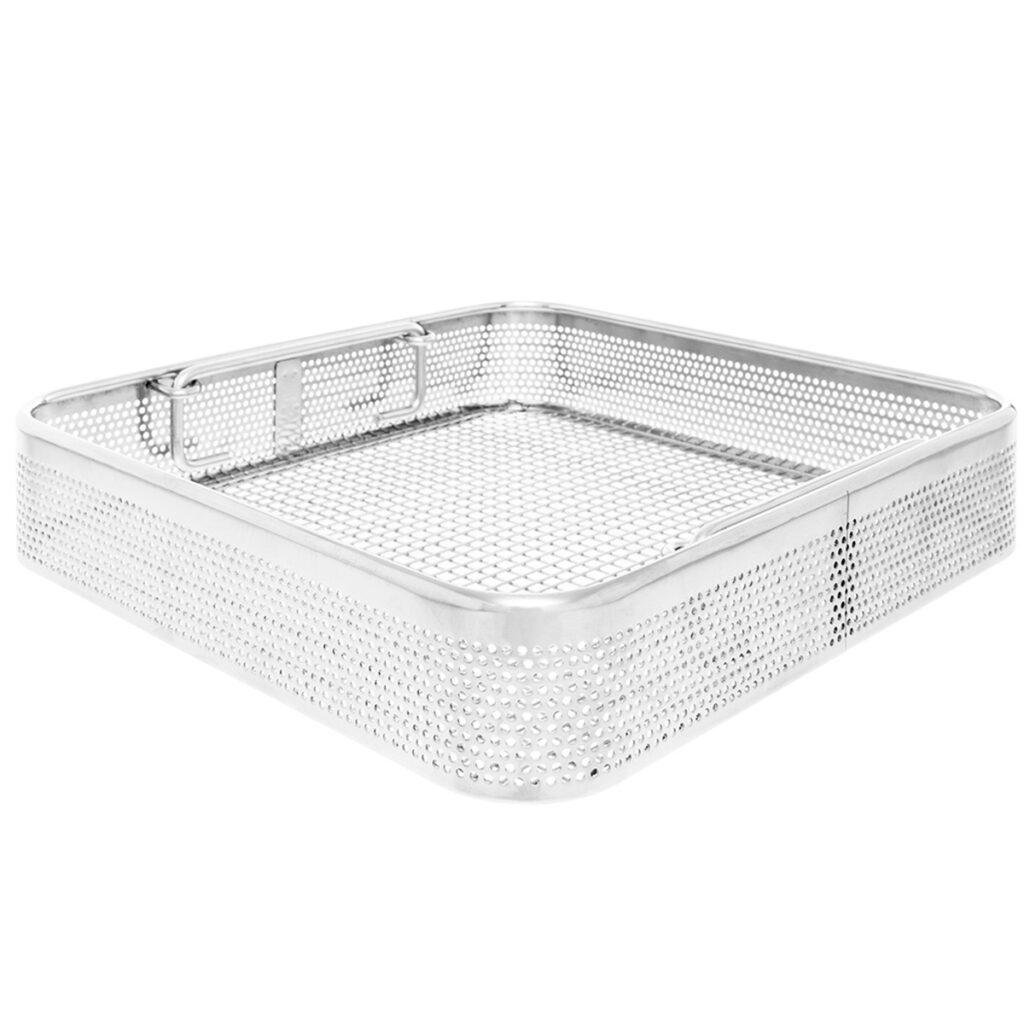 Din Basket Side Perforated - Instrument Trays - MedicalXpress