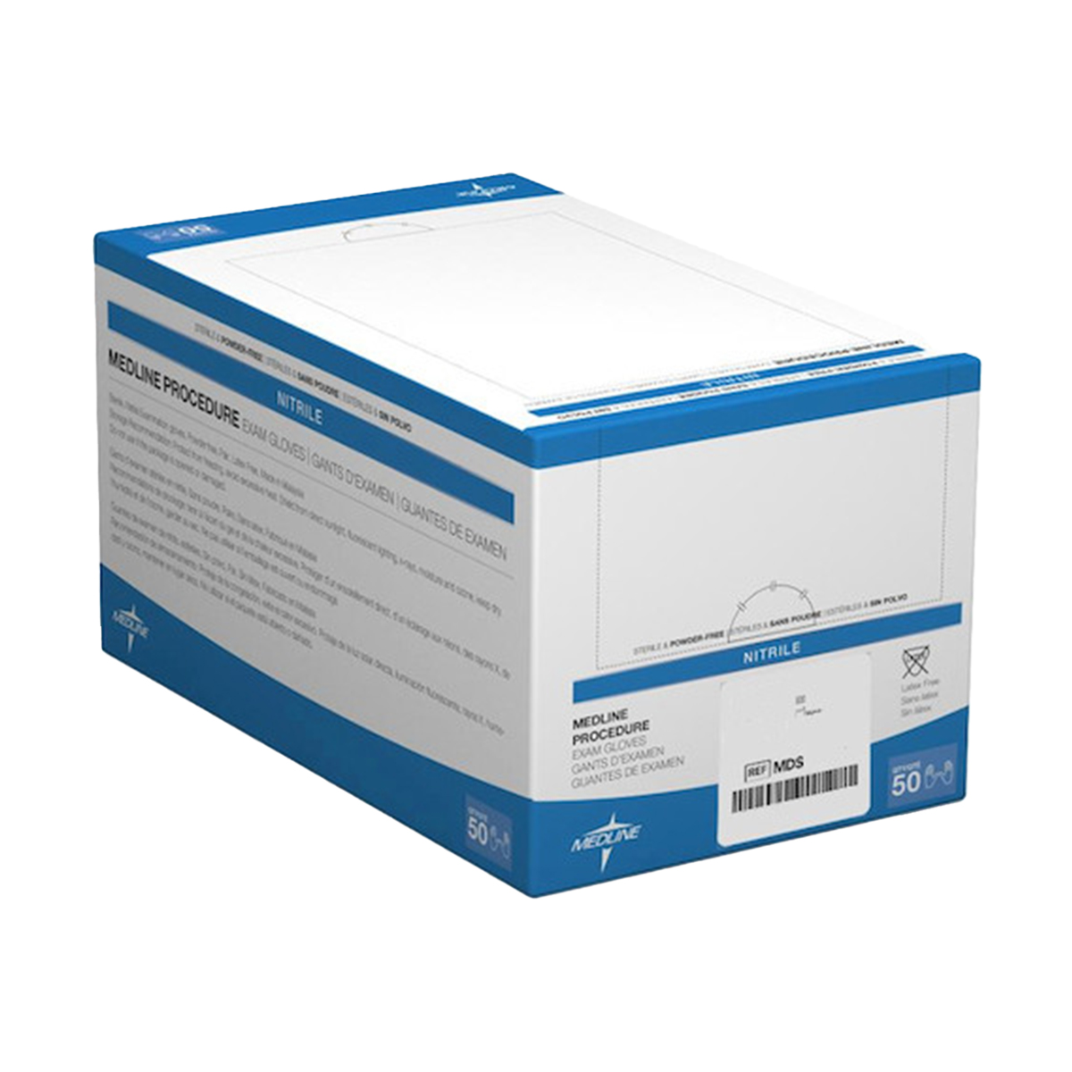 Sterile Nitrile Surgical Gloves - Medline - MedicalXpress